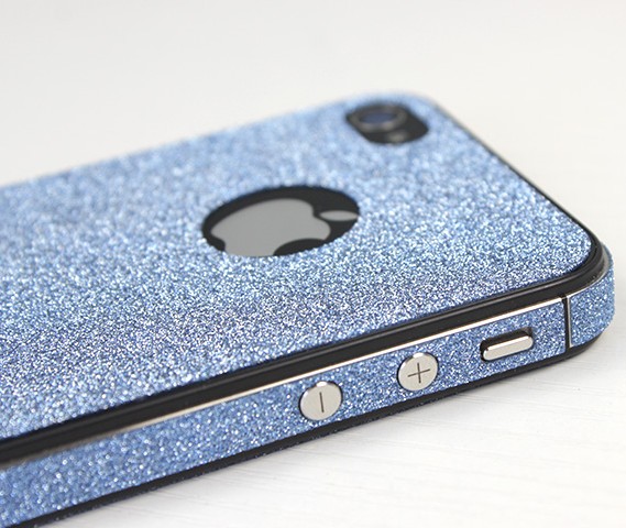 Nice Shiny Blue Rhinestone Fashion Sticker For Iphone 4s on Luulla