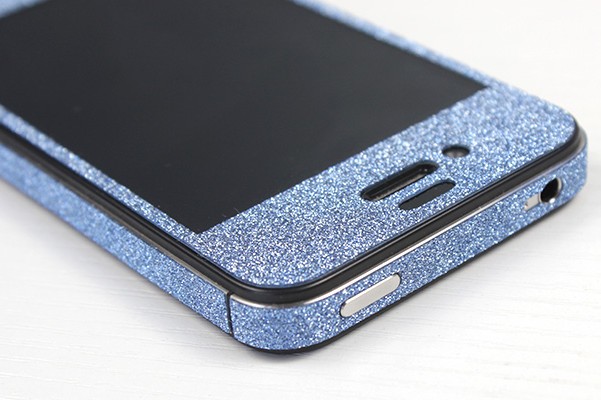 Nice Shiny Blue Rhinestone Fashion Sticker For Iphone 4s on Luulla