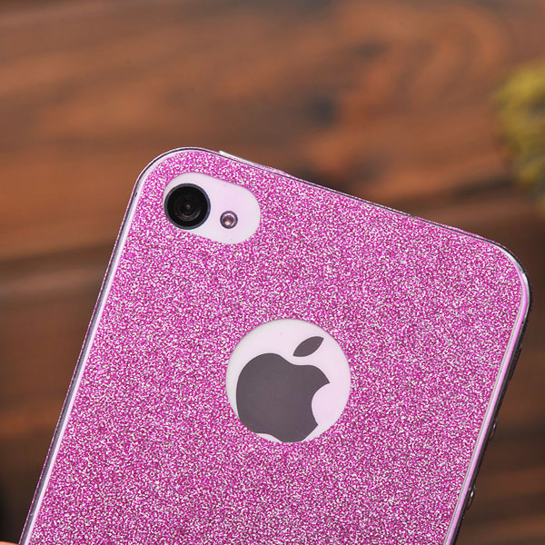 Pink Shiny Rhinestone Fashion Sticker For Iphone 4s on Luulla
