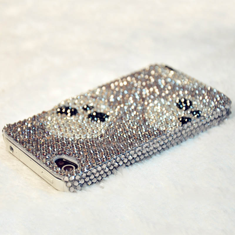 Fashion Skull Rhinestone Cover Case For Iphone 5 on Luulla