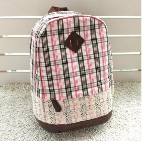 Fashion Lace Bowknot Backpack Bag on Luulla